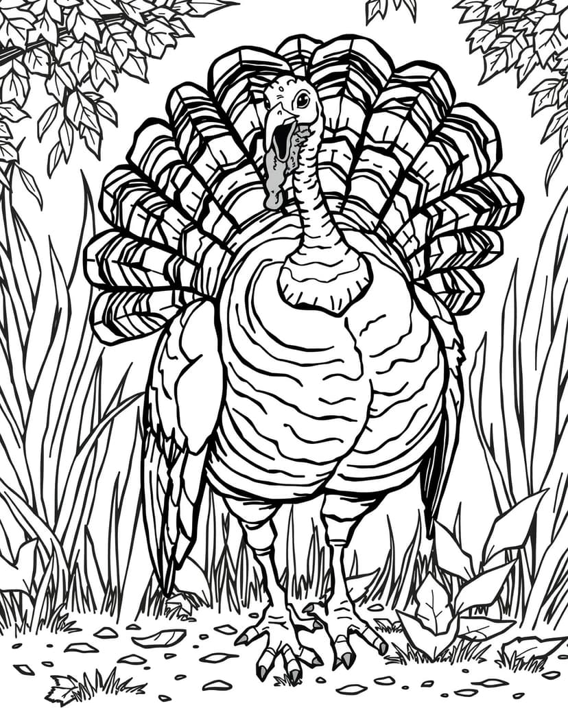 12 Thanksgiving Coloring Pages - Free Printables - ColoringPagesPro